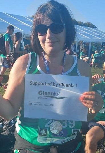 Louise conquers Macmillan South Coast Mighty Hike | Cleankill Pest Control Louise conquers Macmillan South Coast Mighty Hike | Cleankill Pest Control